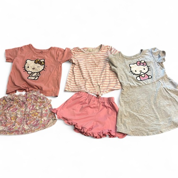 btween | Matching Sets | Btween Pink And White Striped Top | Poshmark